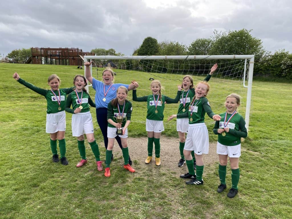 Girls Football Tournament – St. Cuthbert's Primary School