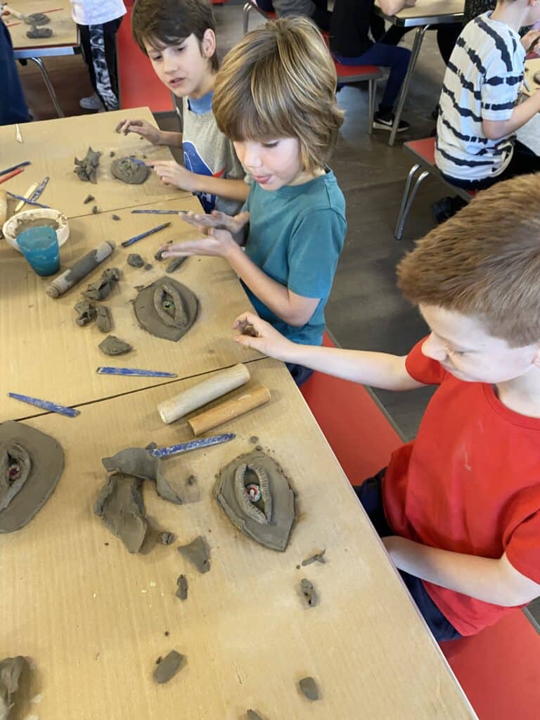 Year 5 Sculpture – St. Cuthbert's Primary School